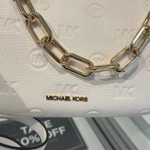 Michael Kors | Bags | Michael Kors Cora Large Shoulder Crossbody Bag ...